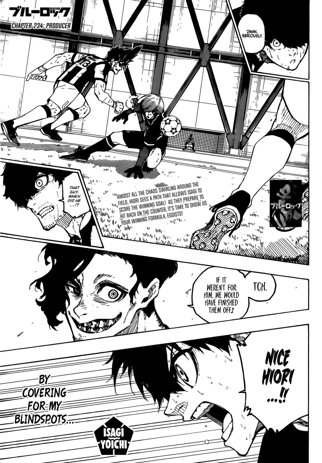 Blue Lock, Chapter 234