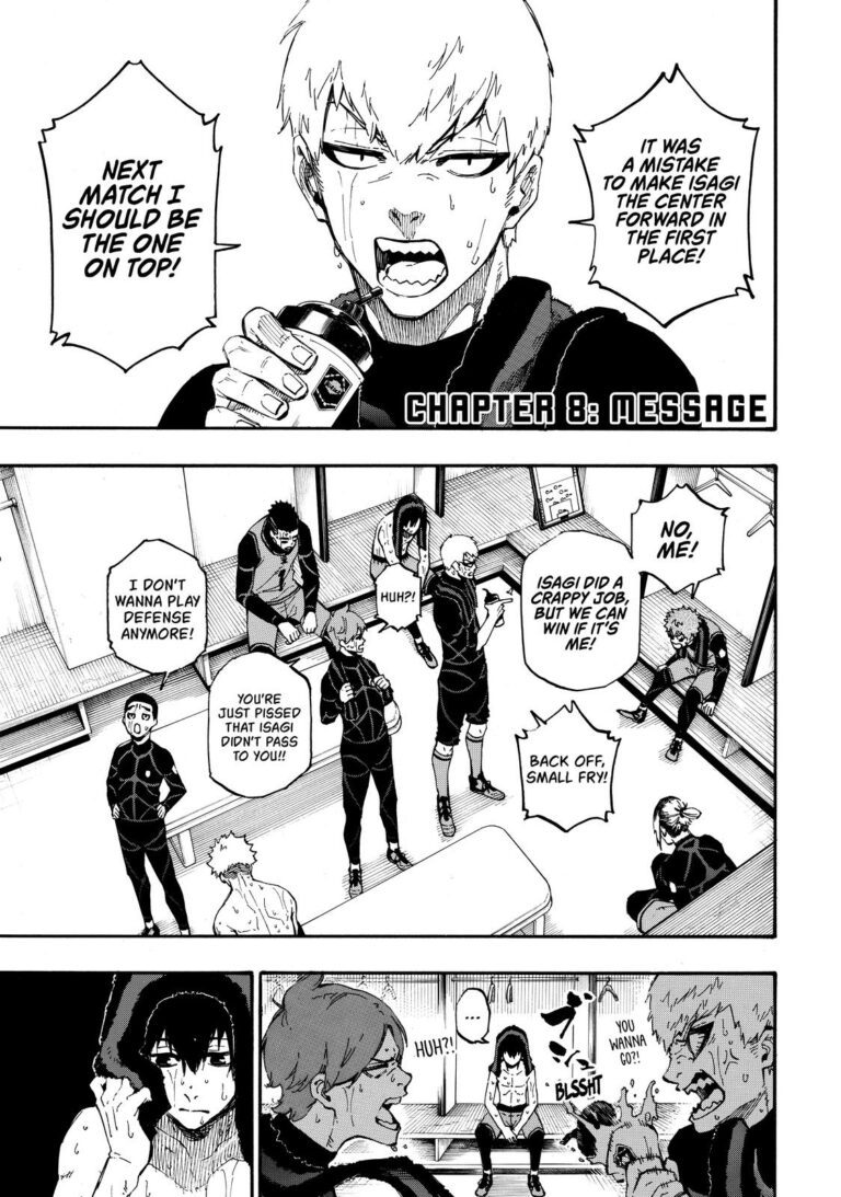 Blue Lock, Chapter 8