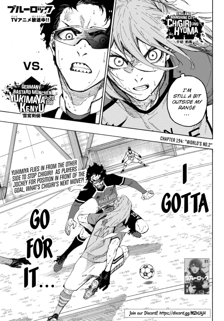 Blue Lock, Chapter 194
