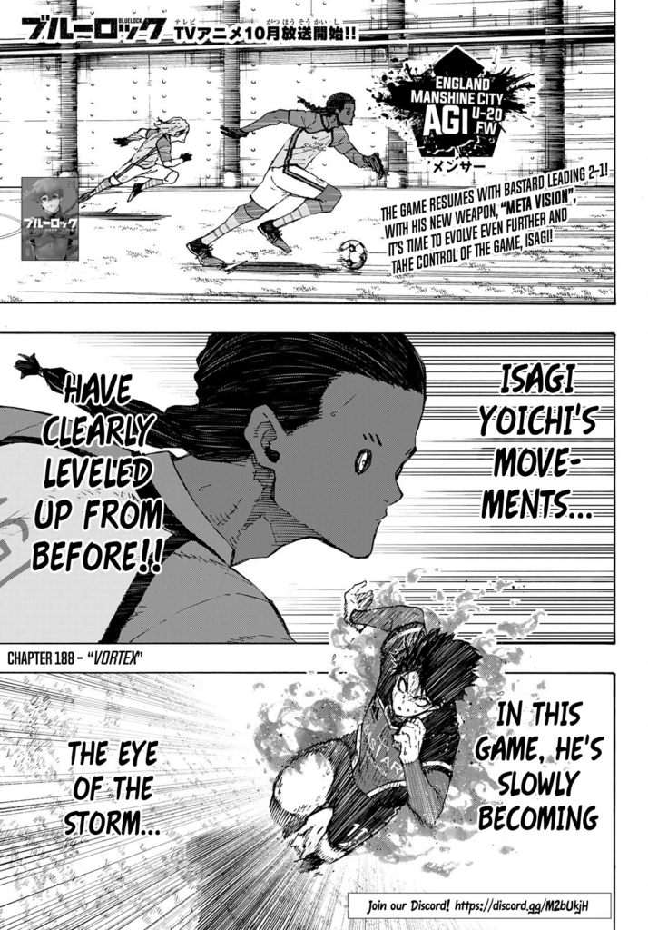 Blue Lock, Chapter 188