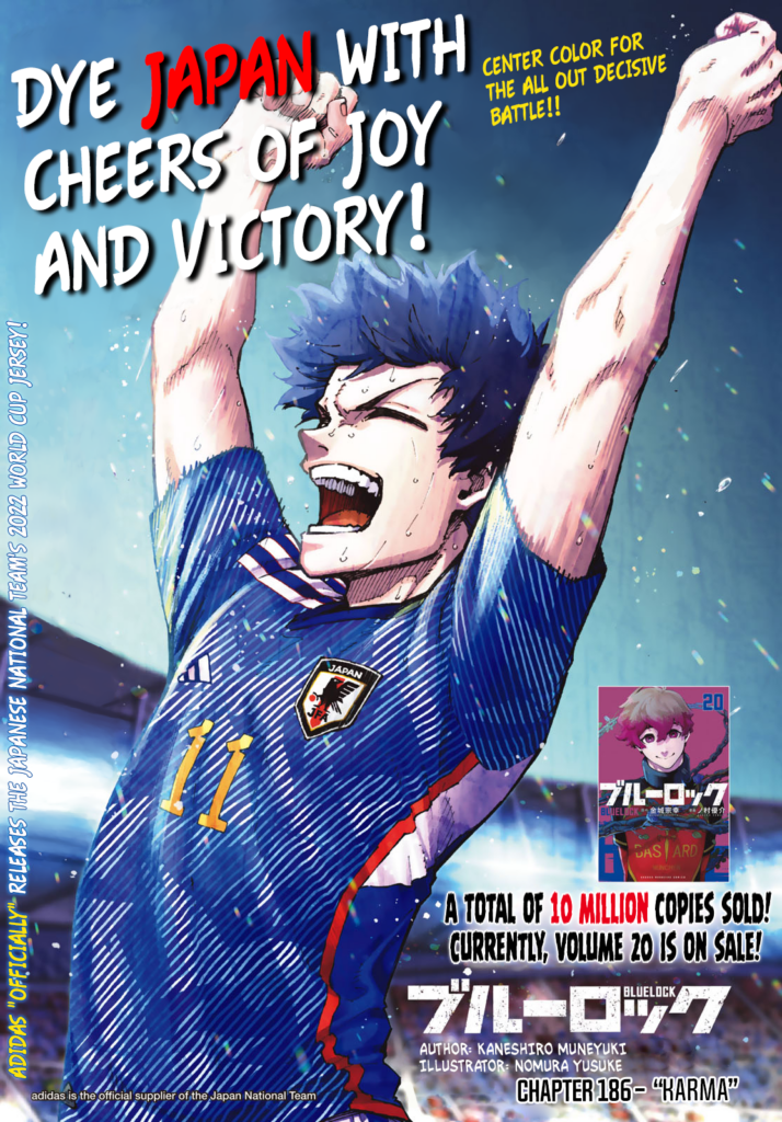 Blue Lock, Chapter 186