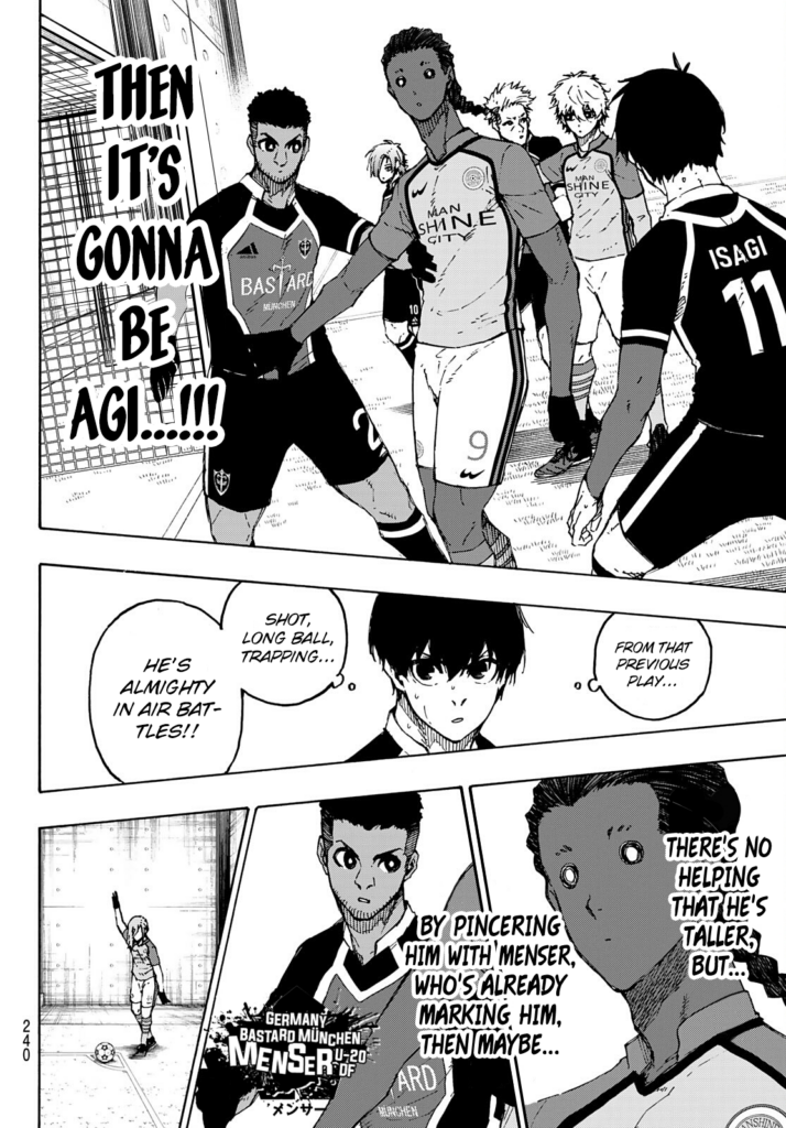 Blue Lock, Chapter 180