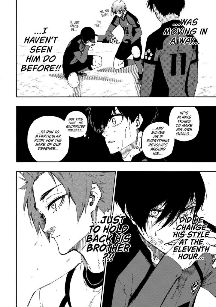 Blue Lock, Chapter 140