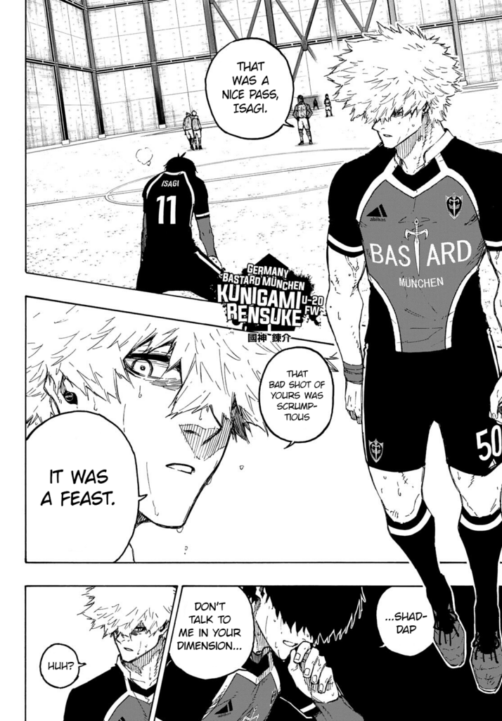 Blue Lock, Chapter 187