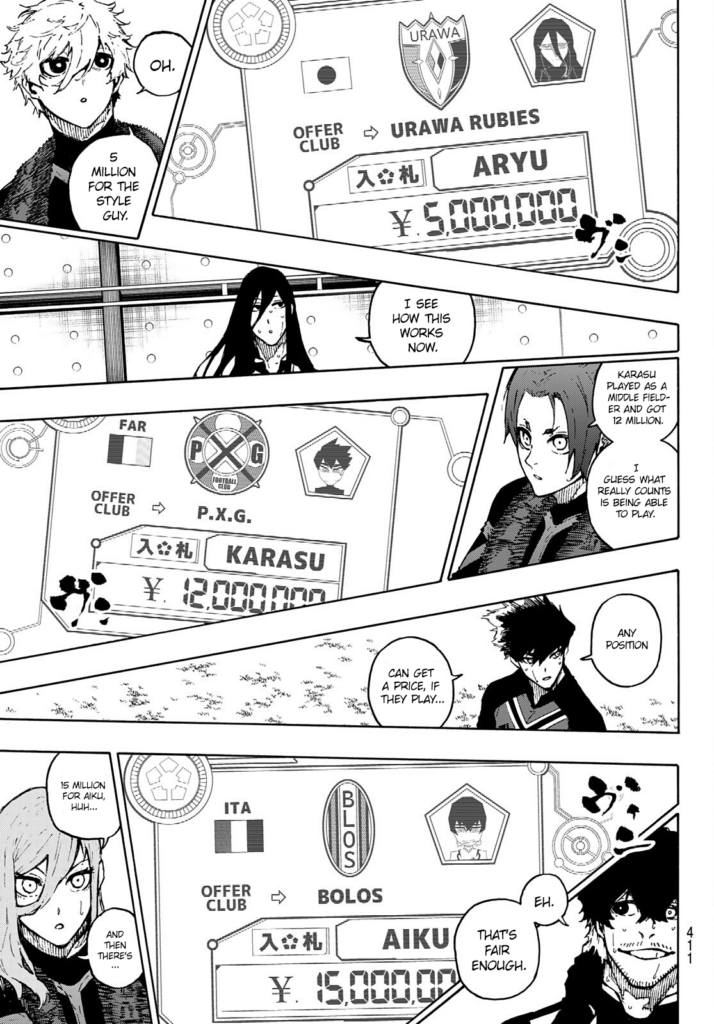 Blue Lock, Chapter 170
