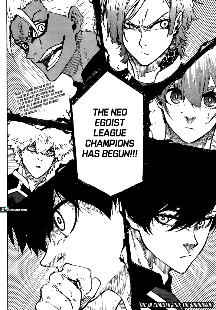 Blue Lock, Chapter 249
