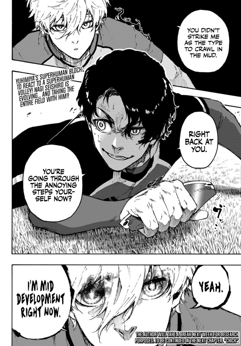 Blue Lock, Chapter 179