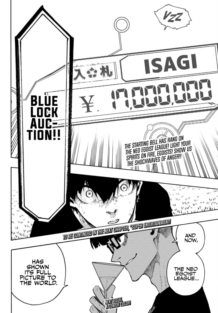 Blue Lock, Chapter 168