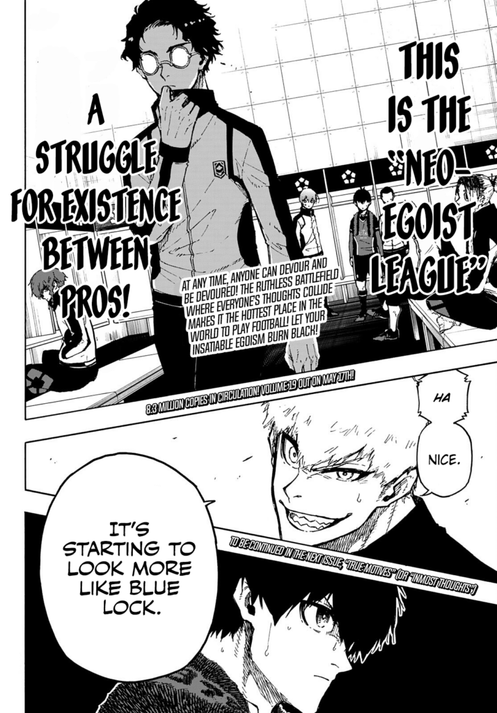 Blue Lock, Chapter 171