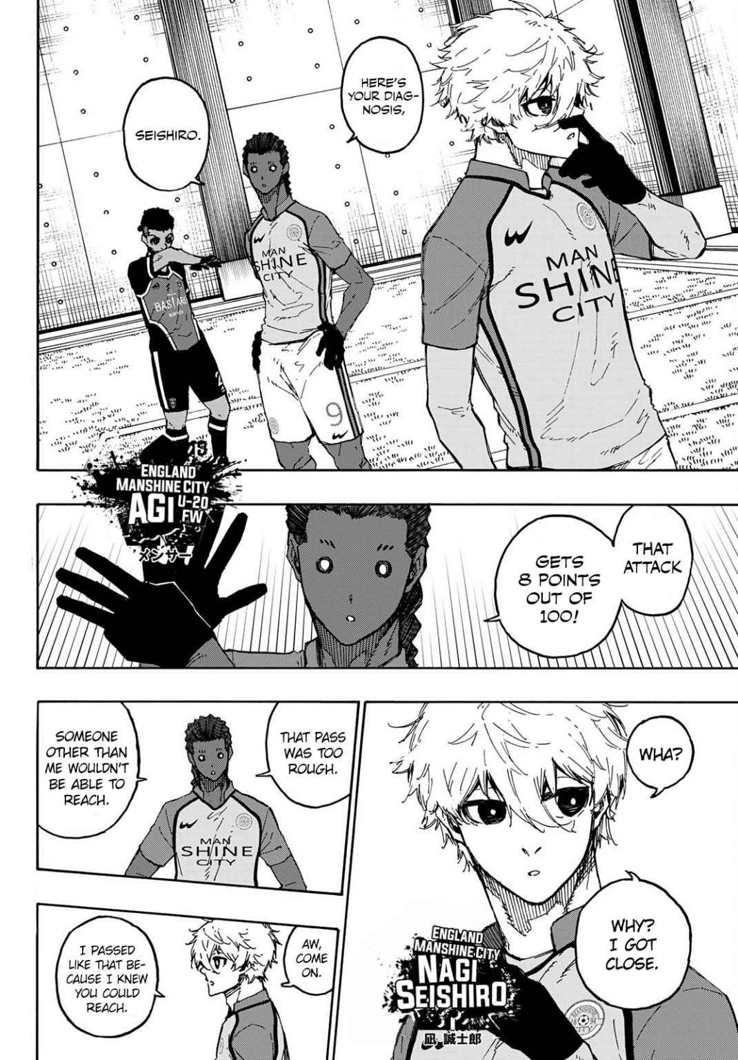 Blue Lock, Chapter 180