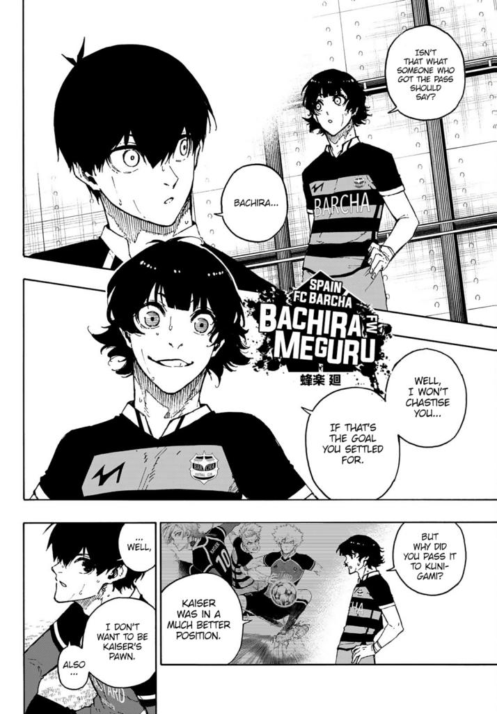 Blue Lock, Chapter 168